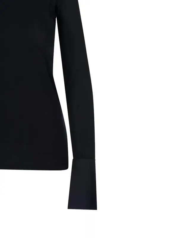 DARKPARK Cuff Detail Long-sleeve Top