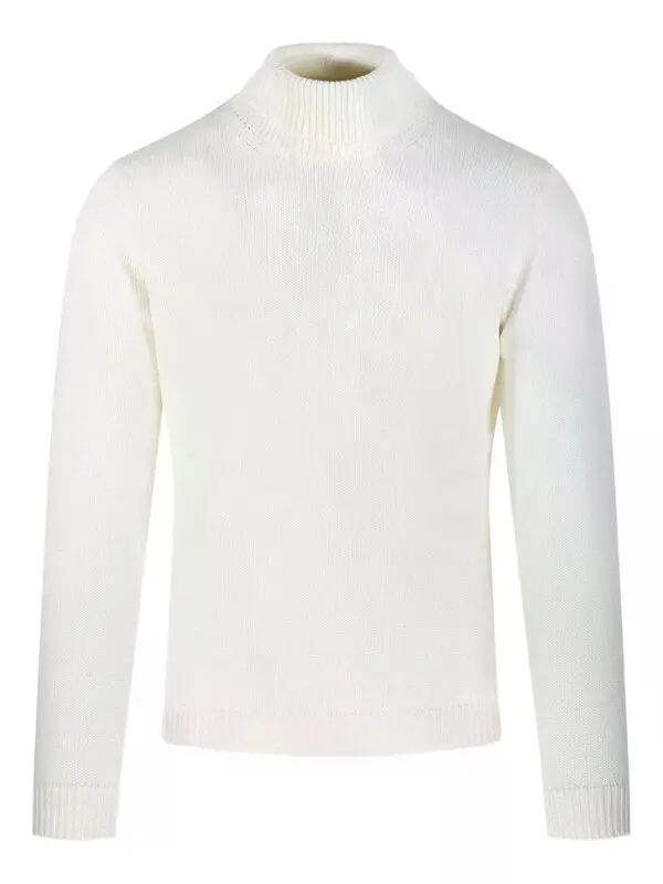 ROBERTO COLLINA Turtleneck Wool Sweater