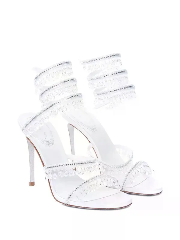 Rene Caovilla 105mm Leather Sandals
