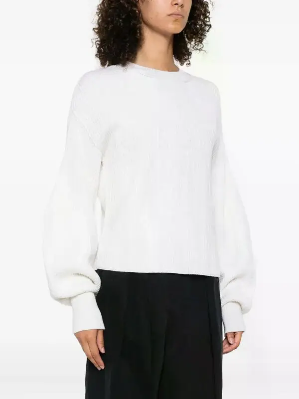 P.a.r.o.s.h Button-detailed Ribbed Jumper