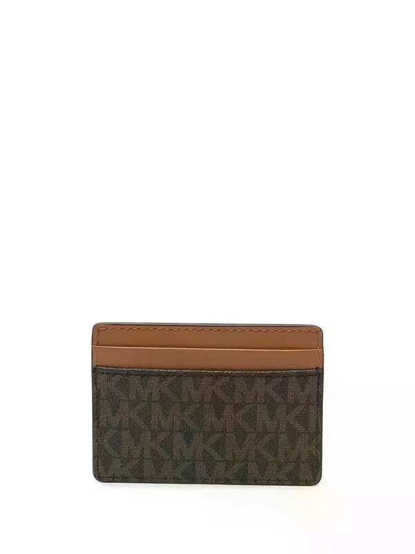 Michael Kors Leather Logo Card Holder