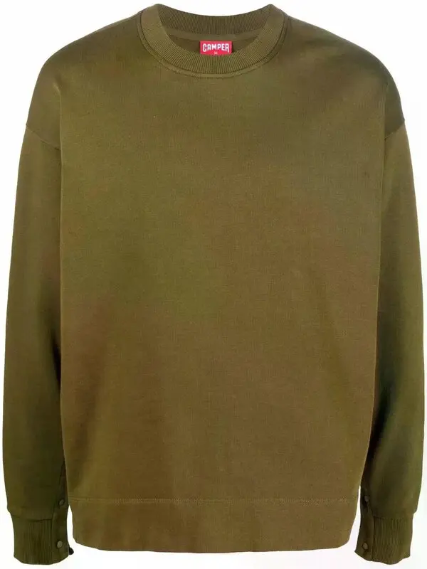 Camper Crew-neck Organic Cotton Sweatshirt