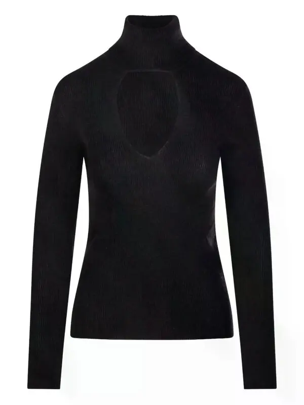 P.a.r.o.s.h Leila Ribbed Turtleneck Sweater - Brown