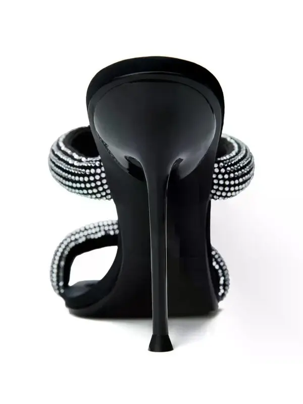 Alexander Wang Crystal-embellished Stiletto Sandals