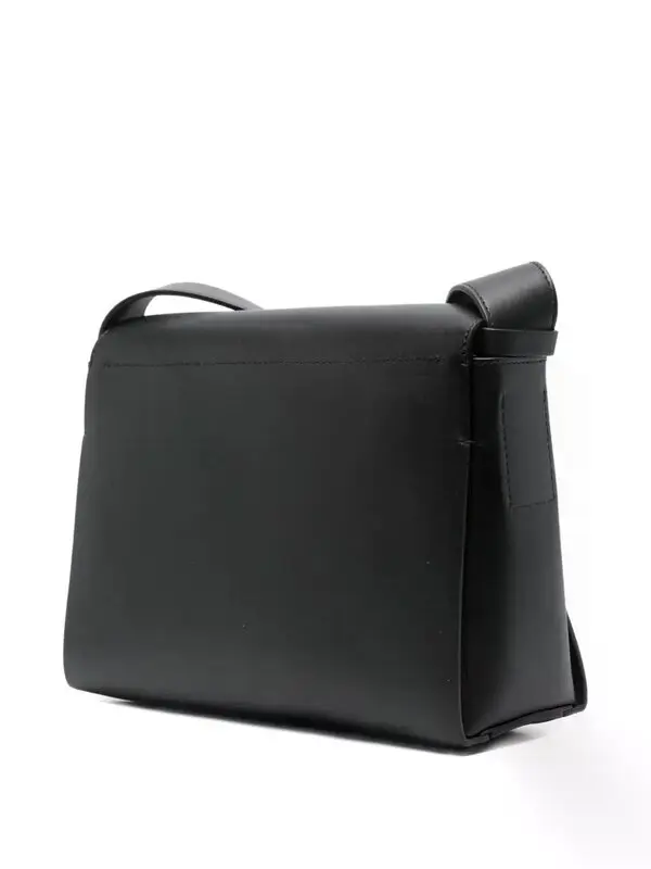 JIL SANDER Logo-print Leather Shoulder Bag