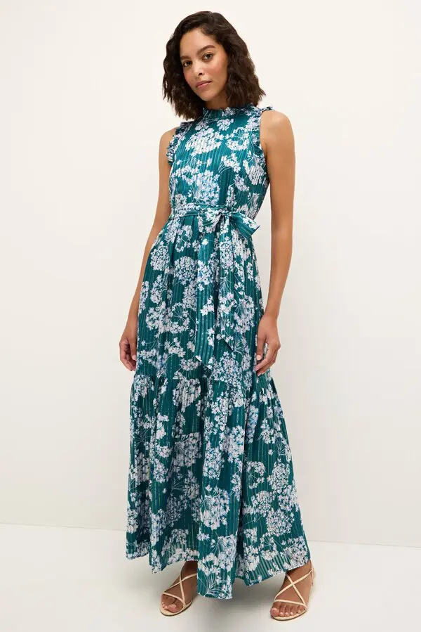 MARIE OLIVER Alice Maxi Dress - Hydrangea