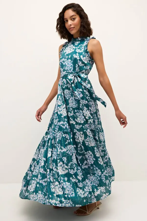 MARIE OLIVER Alice Maxi Dress - Hydrangea