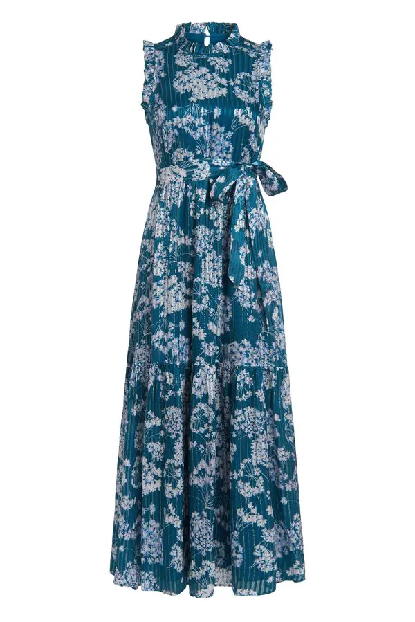 MARIE OLIVER Alice Maxi Dress - Hydrangea