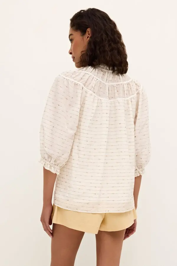 MARIE OLIVER Finley Top - Dune