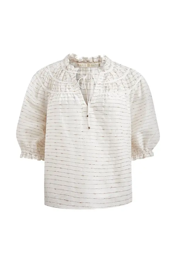 MARIE OLIVER Finley Top - Dune
