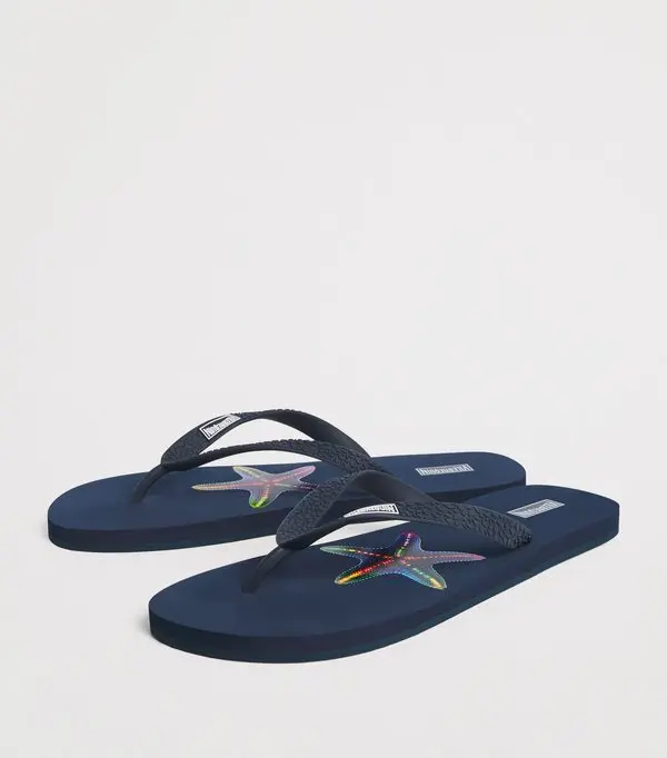 Vilebrequin Disco Stars Flip-flops