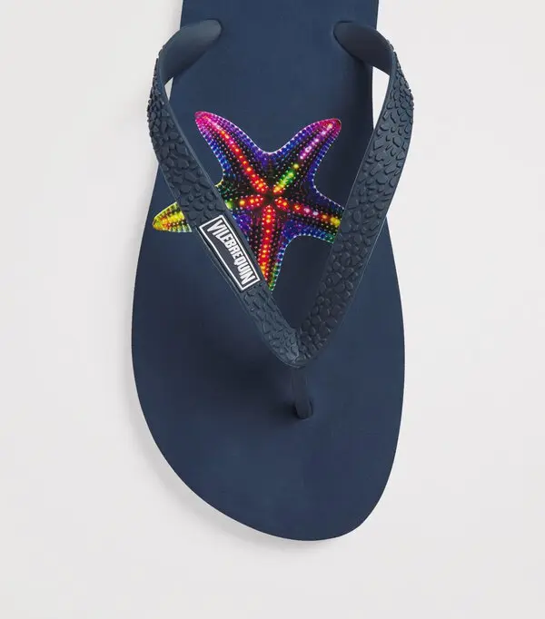 Vilebrequin Disco Stars Flip-flops