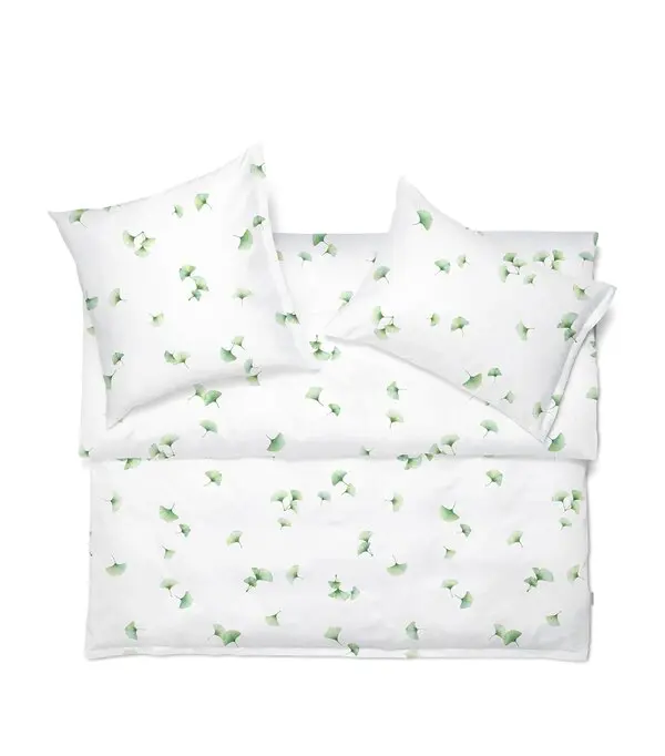 SCHLOSSBERG Cotton Aiko Super King Duvet Cover - White