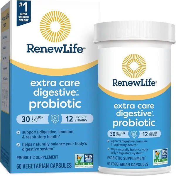 RENEW LIFE Ultimate Flora Extra Care 60 Capsules - One-color