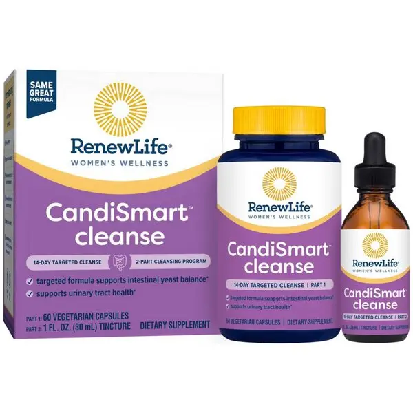 RENEW LIFE Wellness Candismart Cleanse Kit 14 Day Kit - One-color