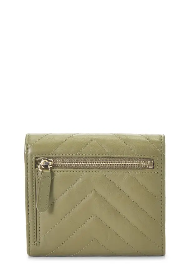 Chanel Lambskin Classic Flap Compact Wallet