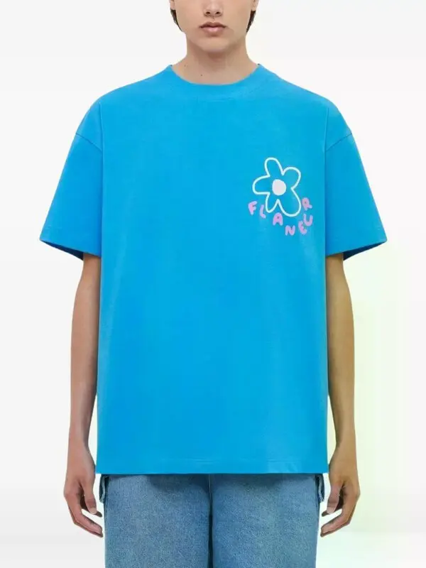 FLANEUR Blossom Print T-shirt