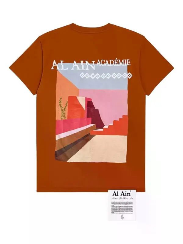 AL AIN Logo-print T-shirt