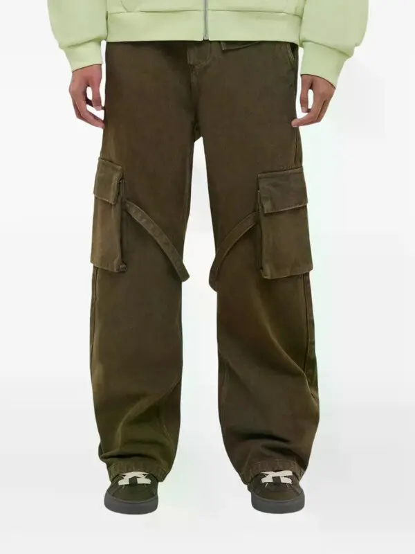 FLANEUR Cotton Cargo Trousers
