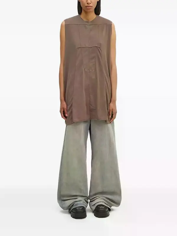 Rick Owens Panelled Sleeveless Top