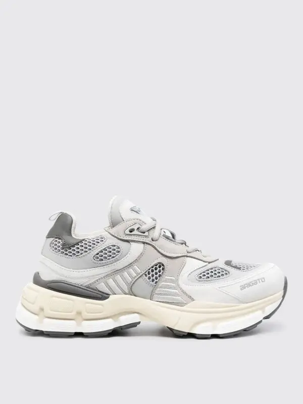 Axel Arigato Mesh And Suede Sneakers - Grey