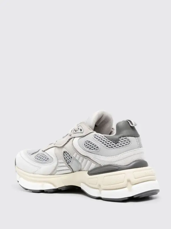 Axel Arigato Mesh And Suede Sneakers - Grey