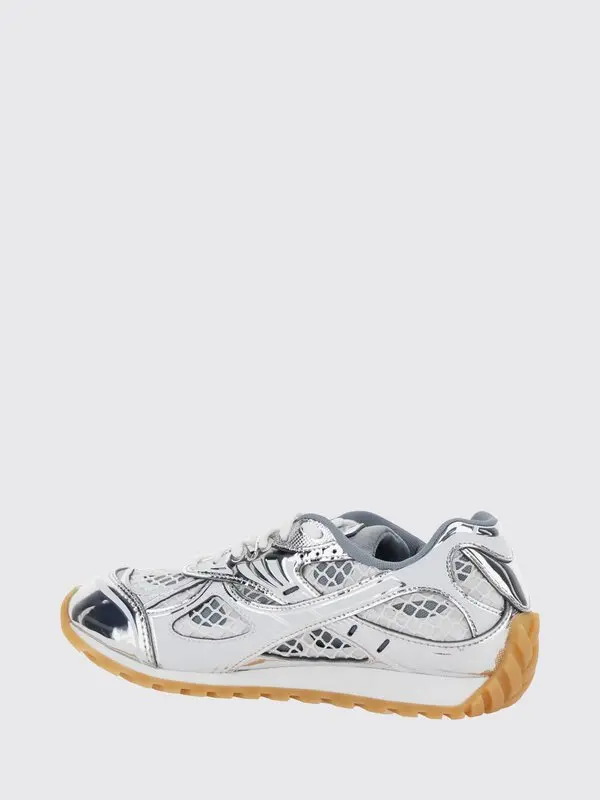 Bottega Veneta Orbit Technical Mesh Sneakers - Silver