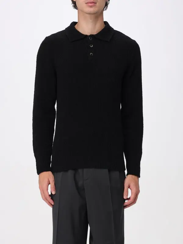 Barena Venezia Collared Polo Shirt - Black