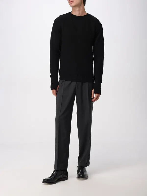 Barena Venezia Ribbed Crewneck Sweater - Black