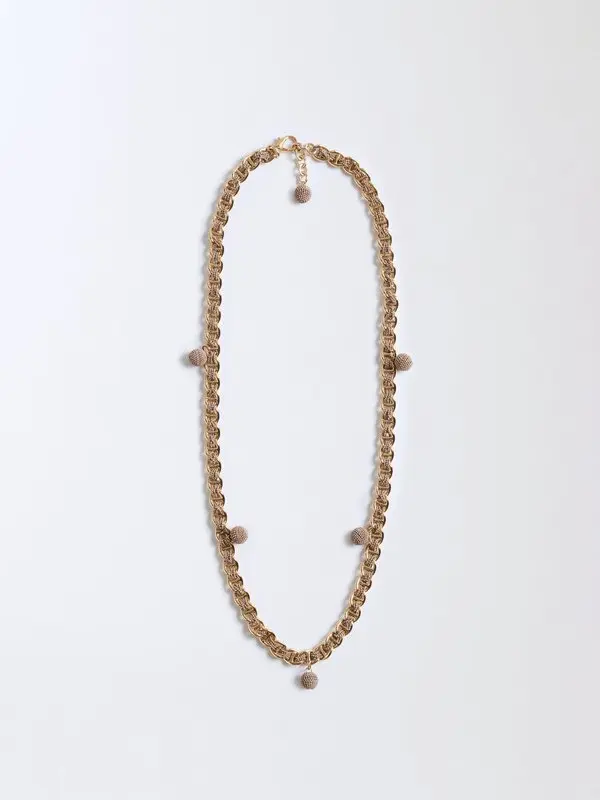 Fabiana Filippi Chain Necklace - Camel