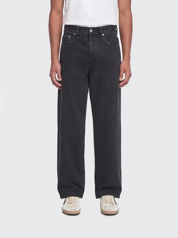 GOLDEN GOOSE Wide Leg Jeans - Black