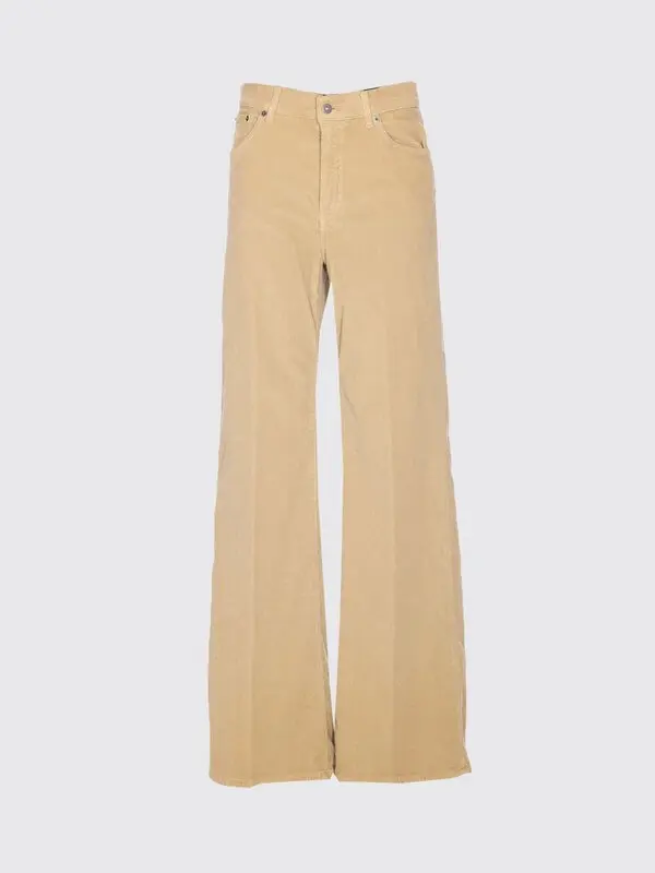 DONDUP Wide Leg Pants - Beige