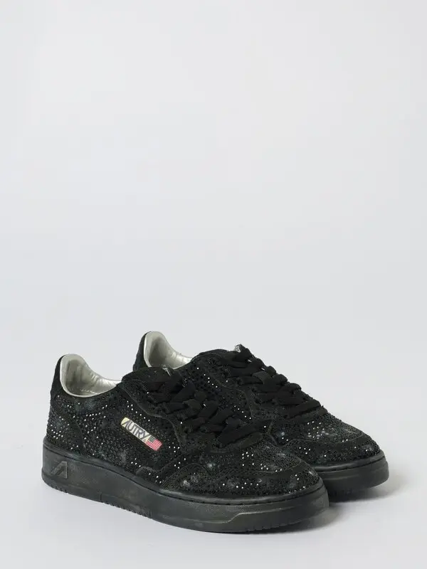 AUTRY Embellished Sneakers - Black