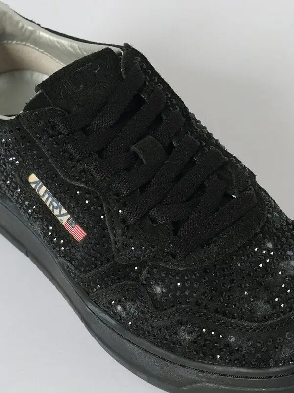 AUTRY Embellished Sneakers - Black