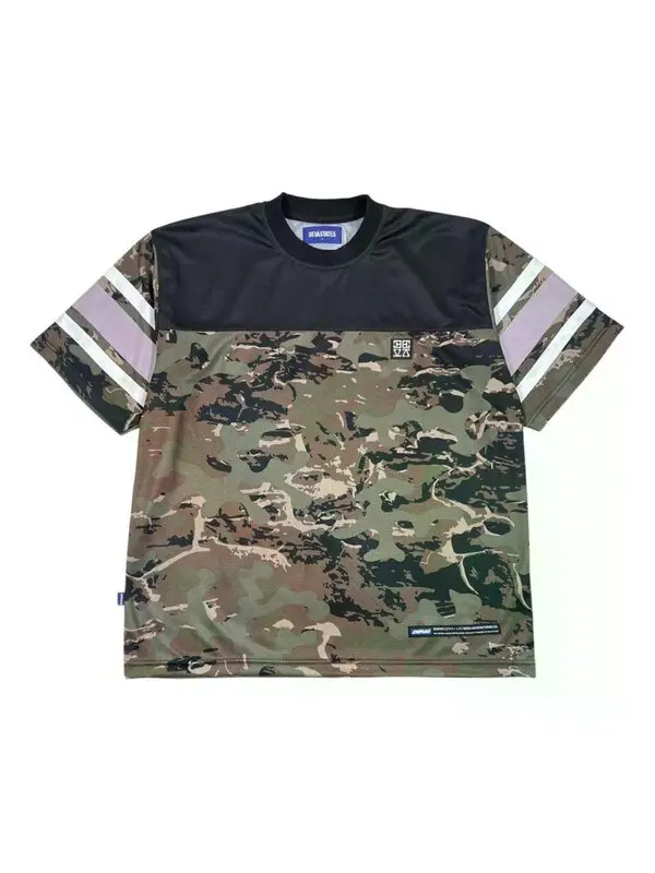 DEVÁSTATES Camouflage-print T-shirt