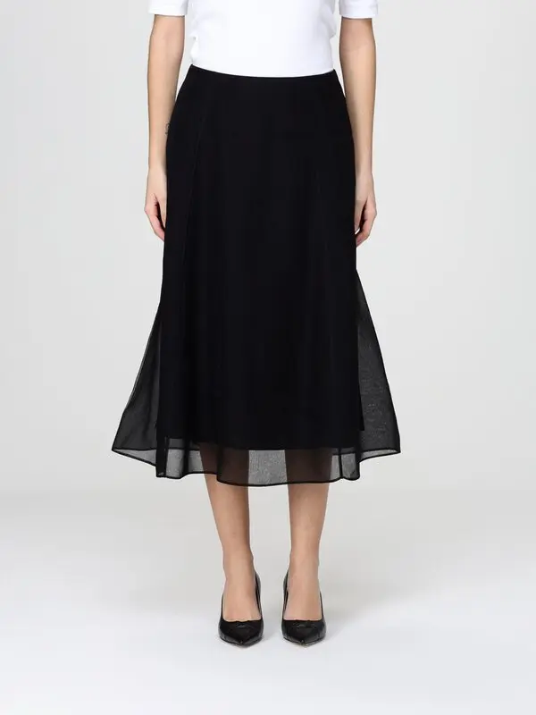Brunello Cucinelli A-line Skirt - Black