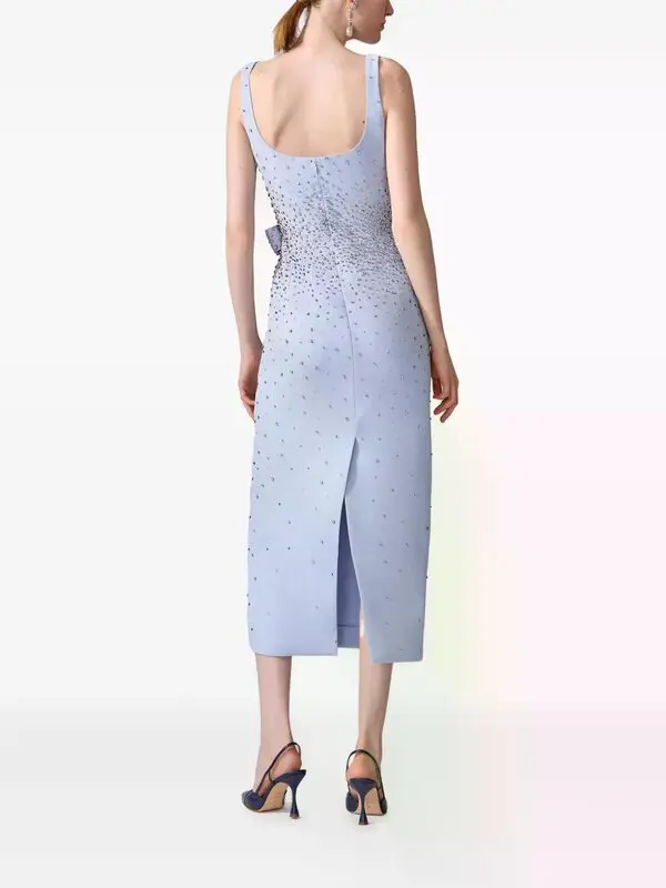 Carolina Herrera Crystal-embellished Midi Dress