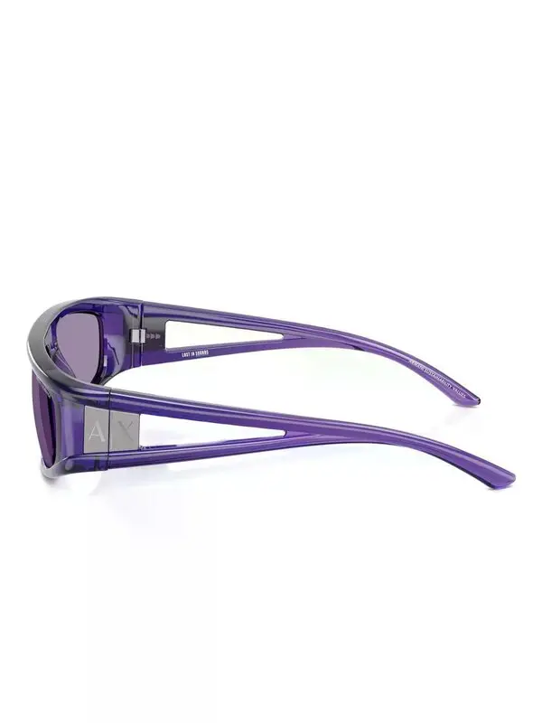 Armani Exchange Geometric-frame Sunglasses
