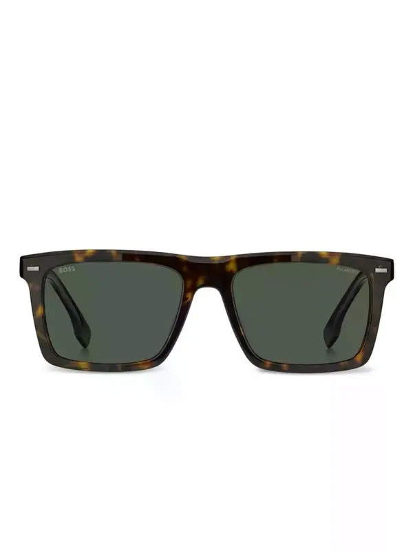 BOSS Square-frame Sunglasses - Black