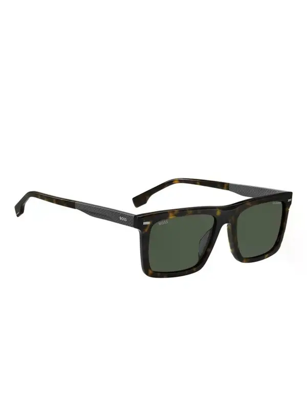 BOSS Square-frame Sunglasses - Black