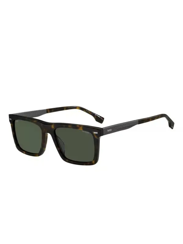 BOSS Square-frame Sunglasses - Black