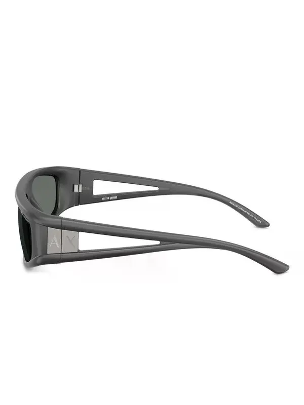 Armani Exchange Geometric-frame Sunglasses