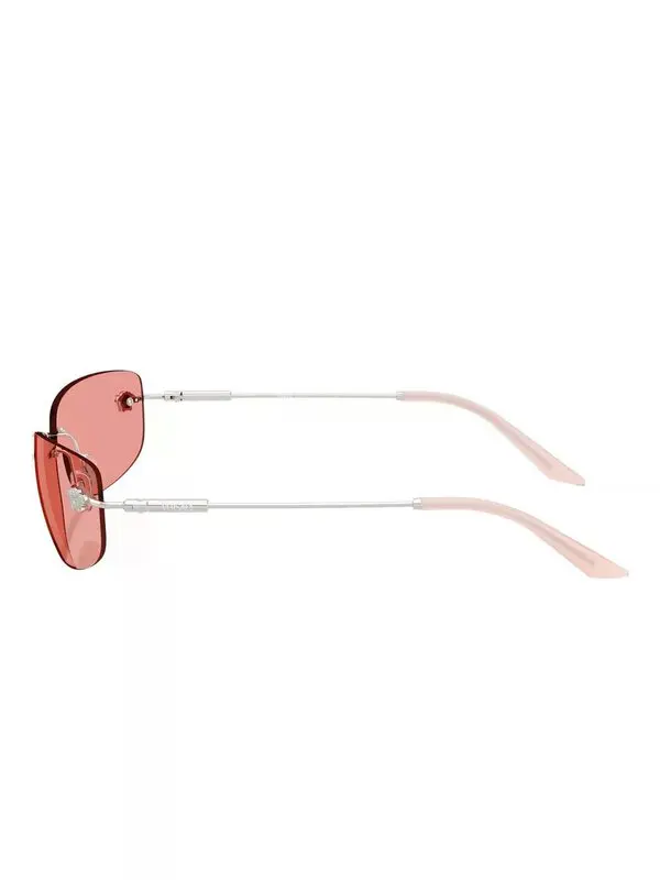 Versace Metal-frame Rimless Sunglasses