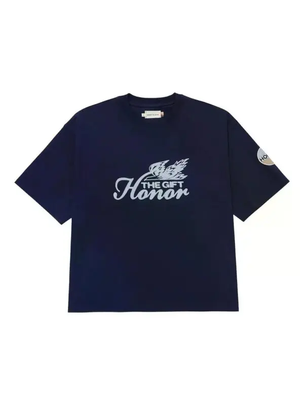 HONOR THE GIFT Embroidery T-shirt