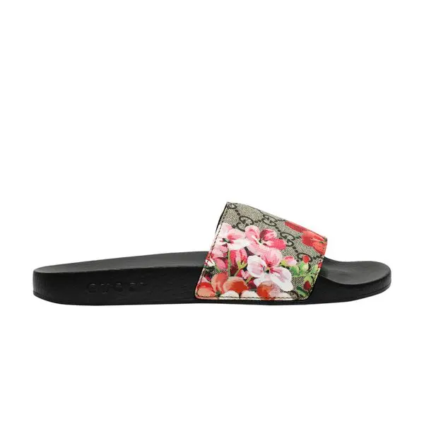 Gucci Gg Supreme Slide Blooms