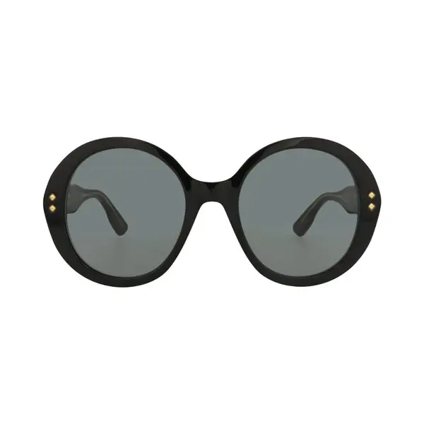 Gucci Round Frame Sunglasses - Black