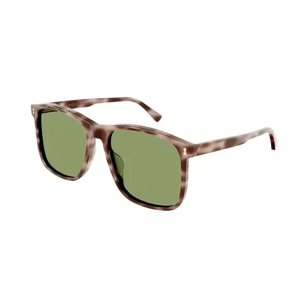 Gucci Square Frame Sunglasses - Brown
