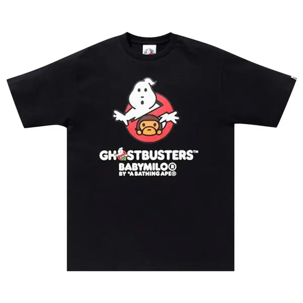 A BATHING APE X Ghostbusters Baby Milo Tee - Black
