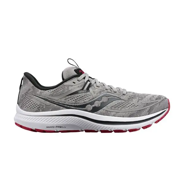 Saucony Omni 21 Wide Athletic Sneakers - Grey