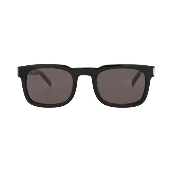 Saint Laurent Square Frame Sunglasses - Black